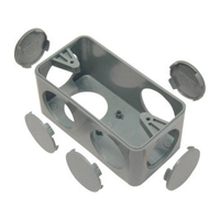 CONDULETE PVC CINZA 6 ENTRADAS 3/4 MASSTER / TIGRE - WK Elétrica