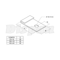 PRESILHA GUIA DP844 DISPAN - WK Elétrica